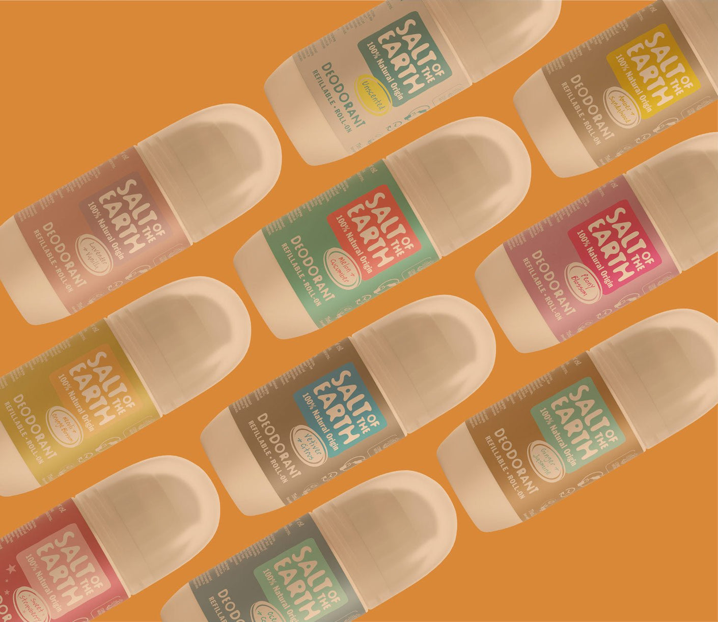 Refillable Roll-Ons | Natural Deodorant | Salt of the Earth – Salt of ...